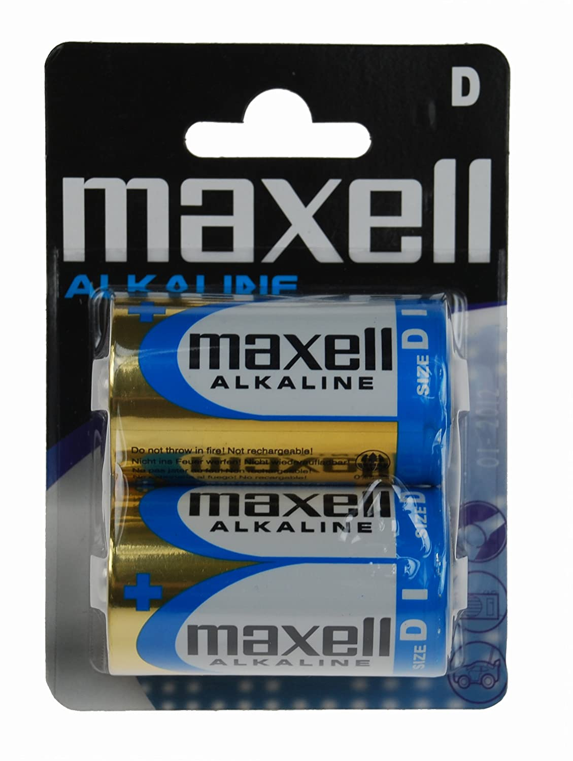 Baterie MAXELL Alkaline LR20/ 2 ks | OKfish.cz, rybářské potřeby