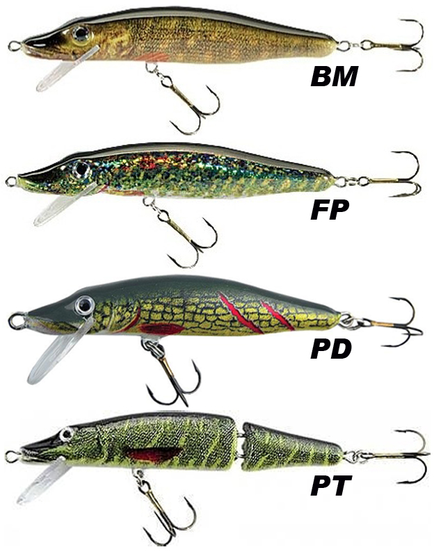 Vobler JAXON Holo Select Fat Pike F | OKfish.sk