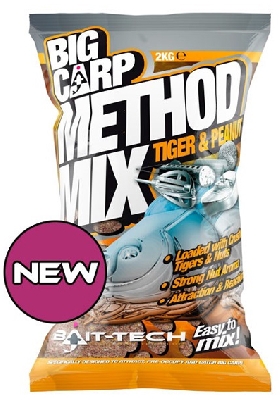 Krmivo Big Carp Method Mix Tiger & Peanut | OKfish.sk