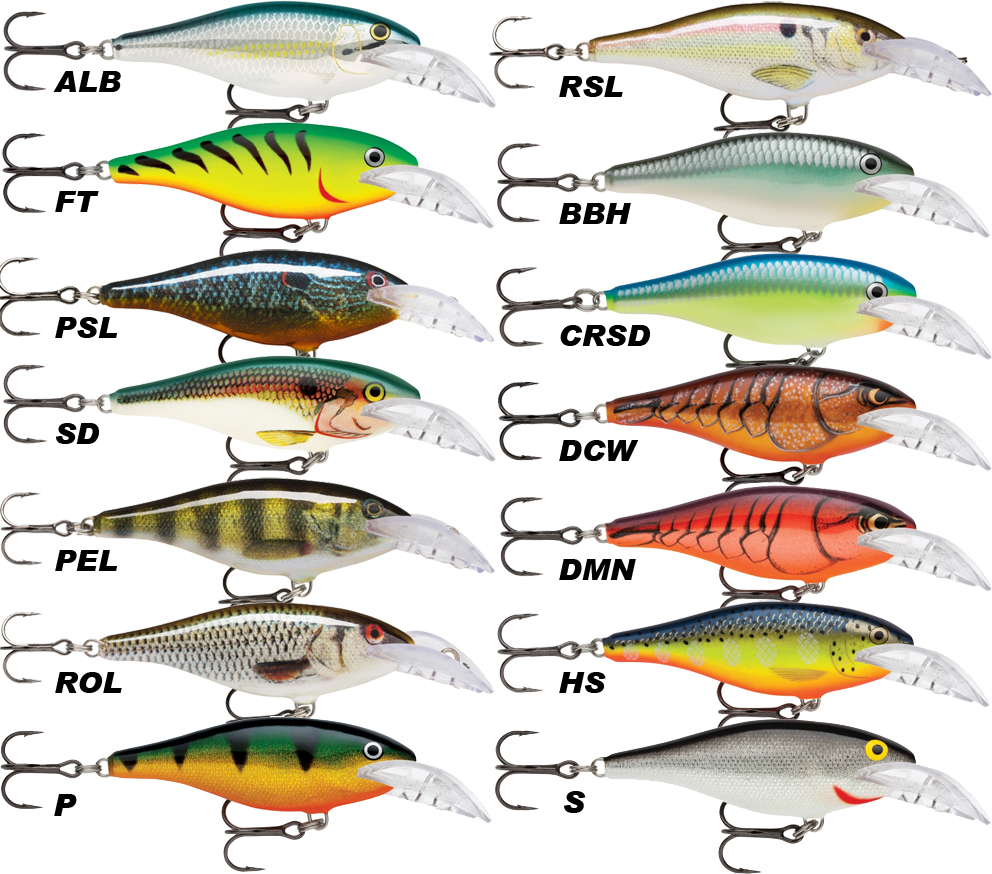 Vobler RAPALA Scatter Rap Shad Deep 07 | OKfish.sk