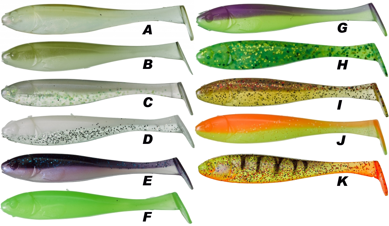 Kopyto ILLEX Magic Slim Shad 4" 10 cm | OKfish.sk